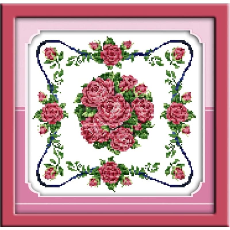 Red rose – Needlework Kits - UK