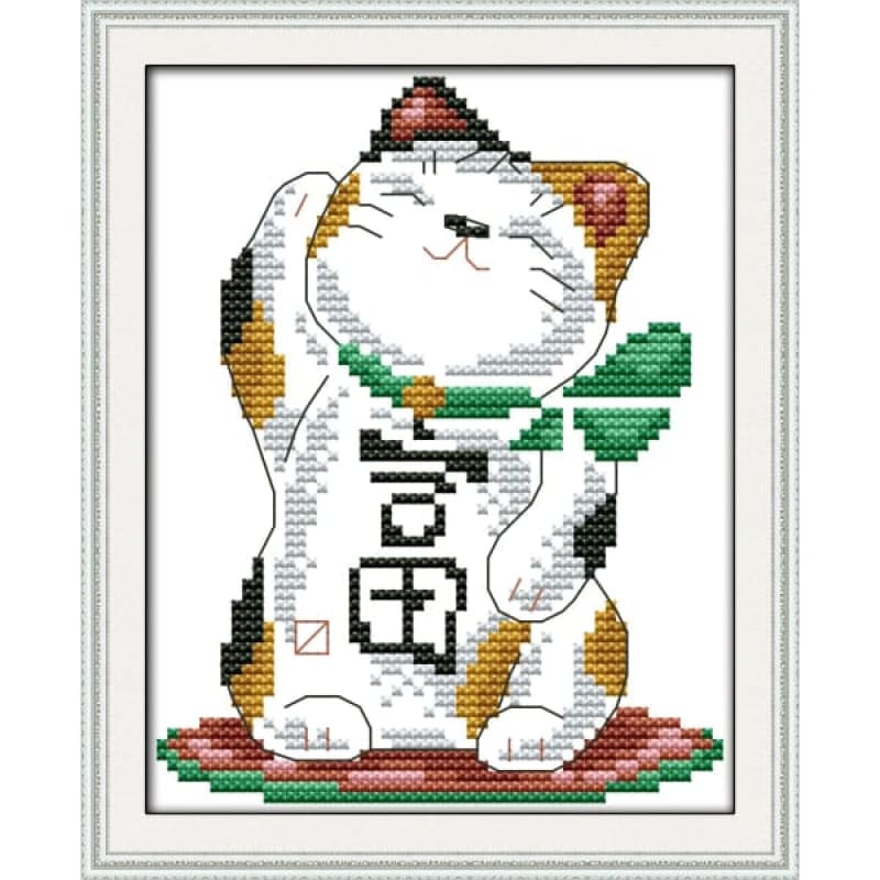 Rich cat – Needlework Kits - UK