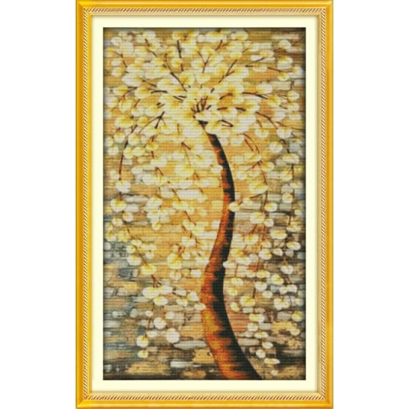Riches, honour and peace tree – Needlework Kits - UK
