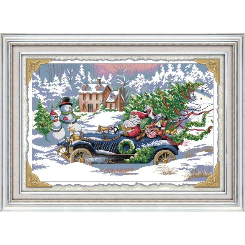 Roadster Santa – Needlework Kits - UK
