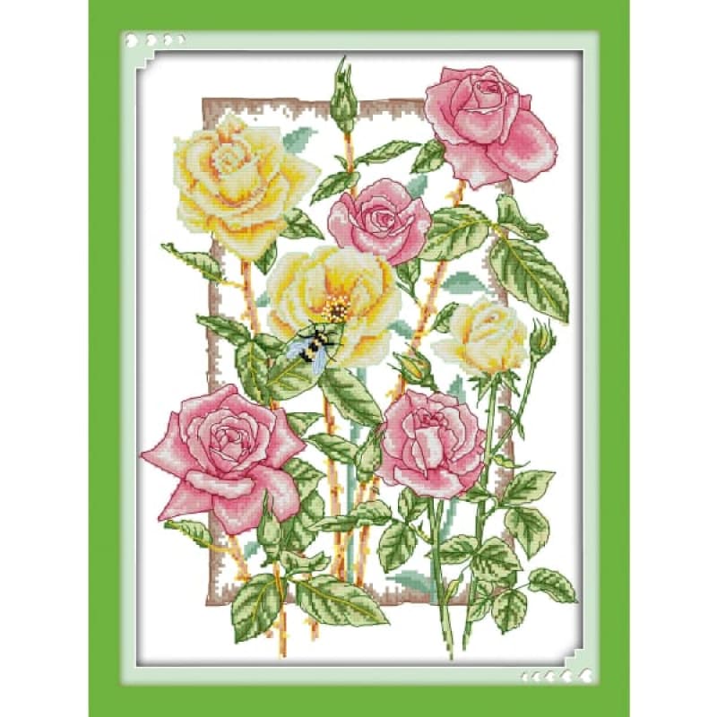 Rose 6 – Needlework Kits - UK