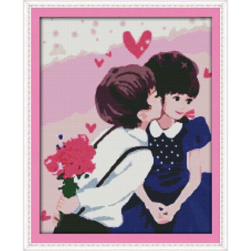 Shy to kiss – Needlework Kits - UK