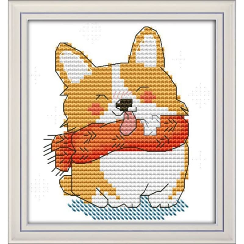 Smiling Shiba Inu – Needlework Kits - UK
