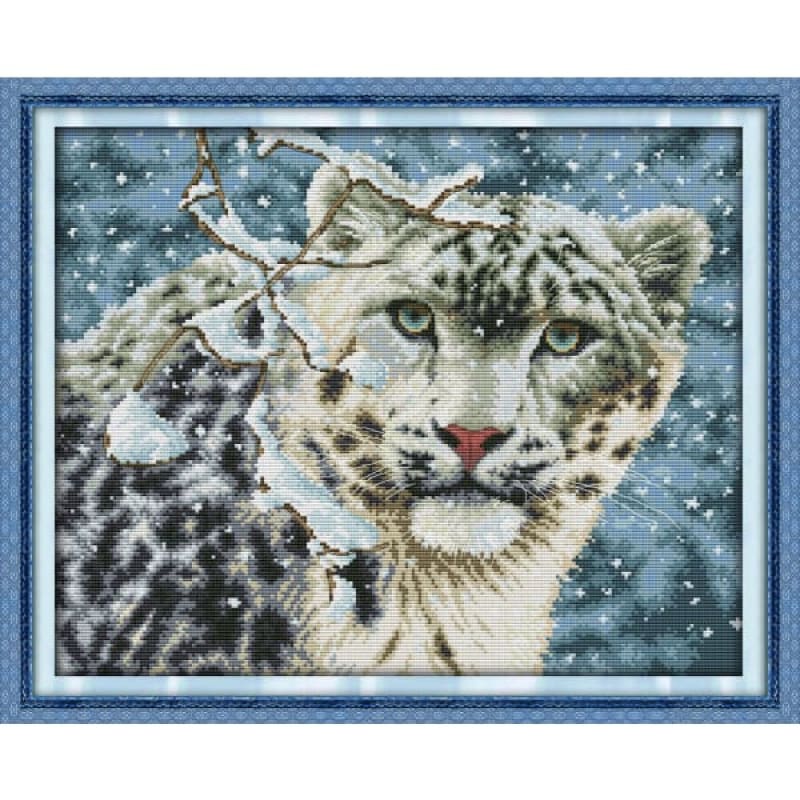 Snow leopard – Needlework Kits - UK