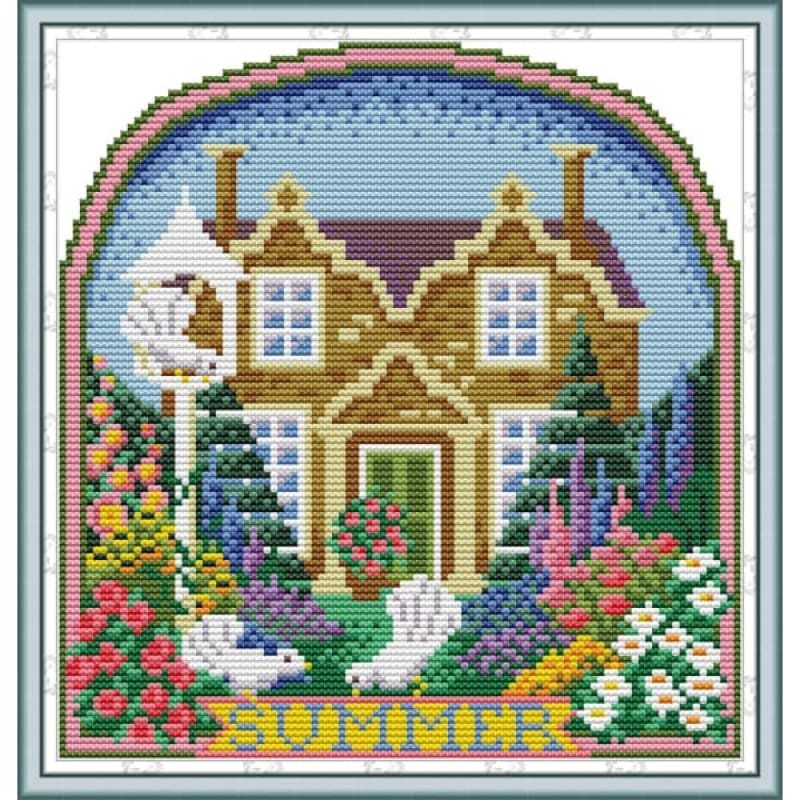 Summer cottage – Needlework Kits - UK