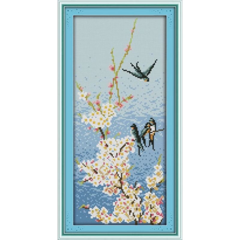 Swallows – Needlework Kits - UK