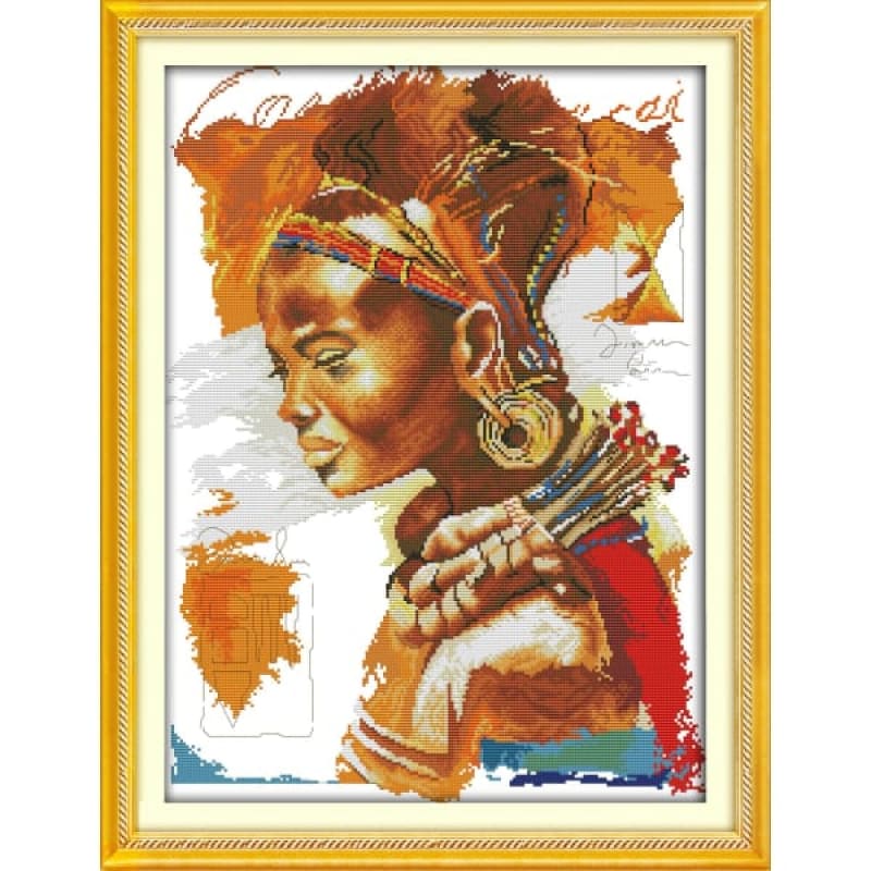 The African woman – Needlework Kits - UK