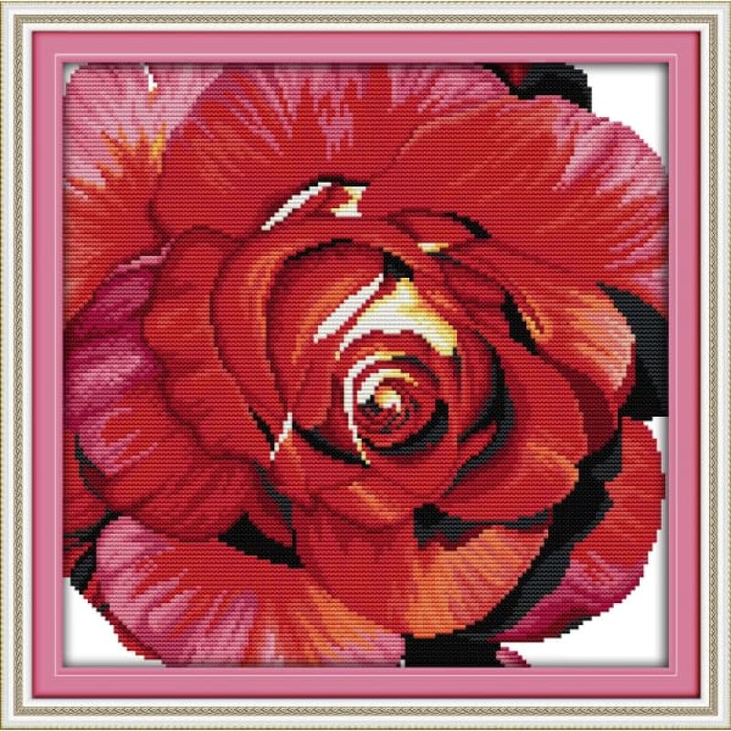 The blossom rose – Needlework Kits - UK