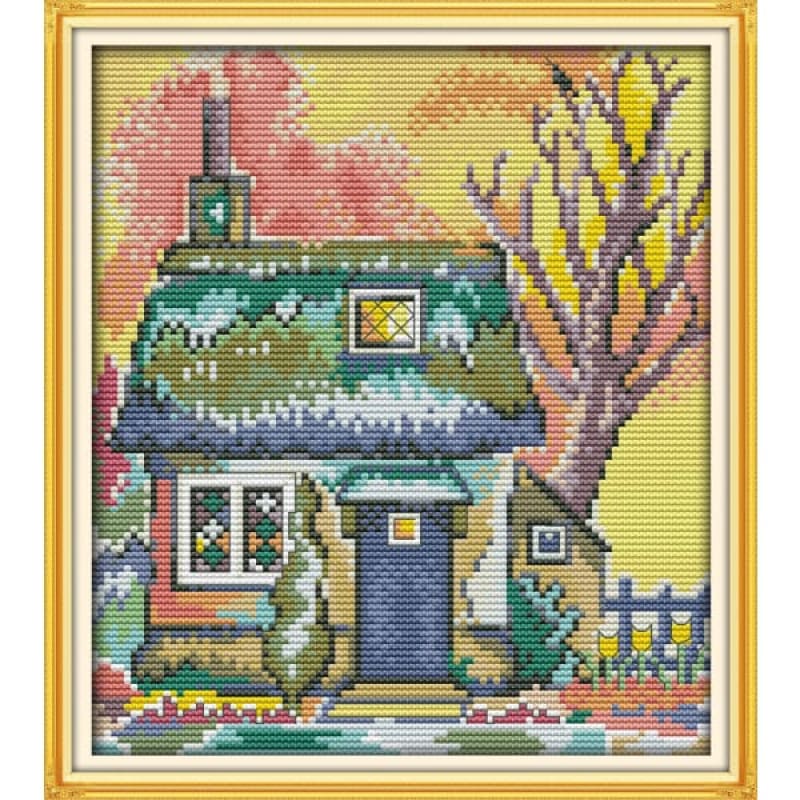 The cabin – Needlework Kits - UK