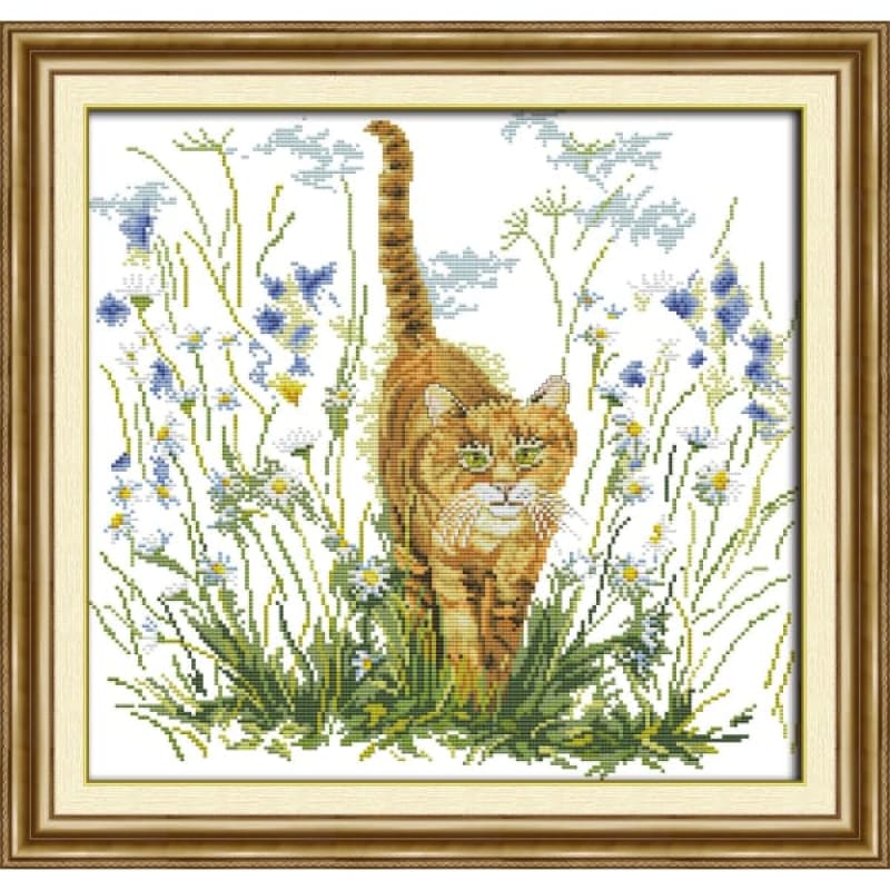 The cat's warning – Needlework Kits - UK