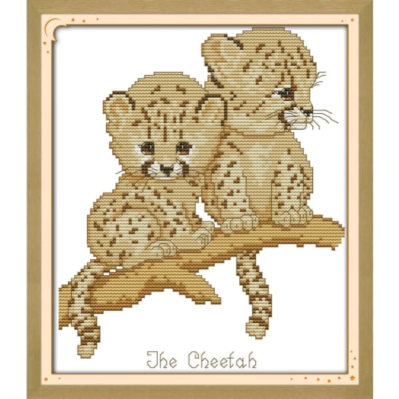Order Cheetah Cross Stitch Kits | Needlework Australia – Needlework ...