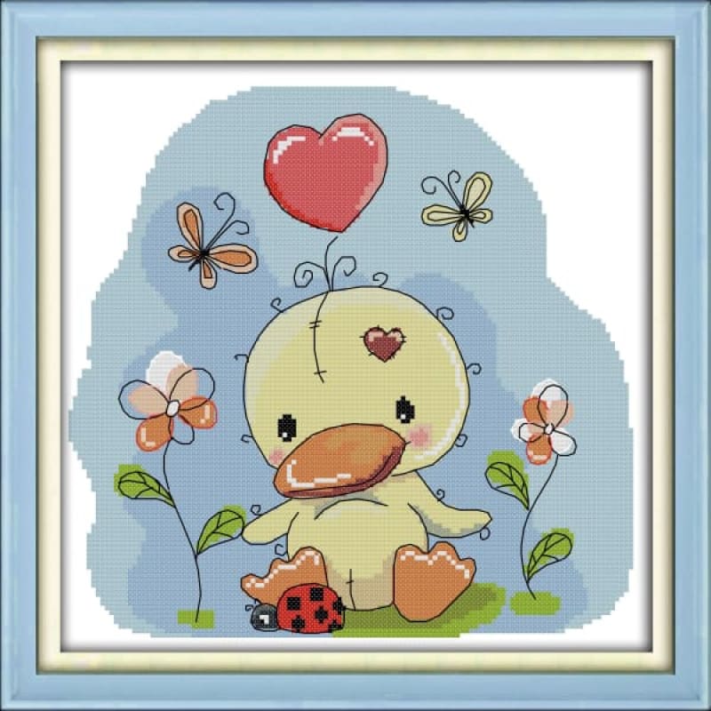 The cute little duck – Needlework Kits - UK