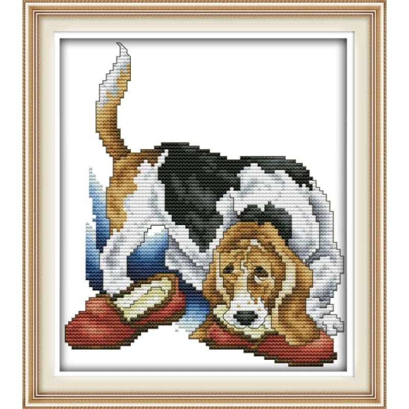 The dog pining for its owner – Needlework Kits - UK