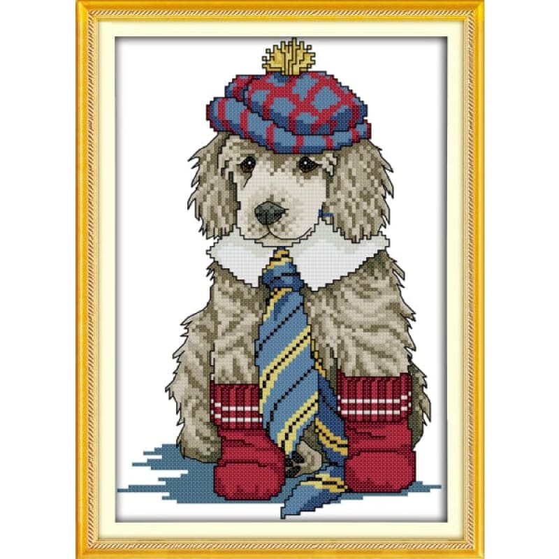 The dressed dog – Needlework Kits - UK
