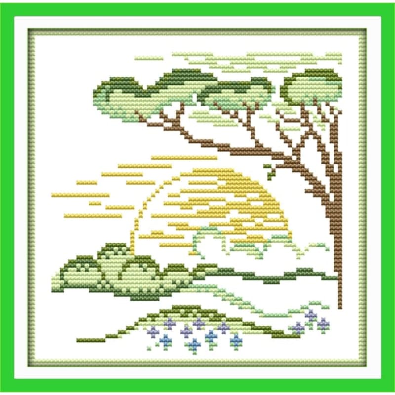 The four seasons' scenery-Winter – Needlework Kits - UK