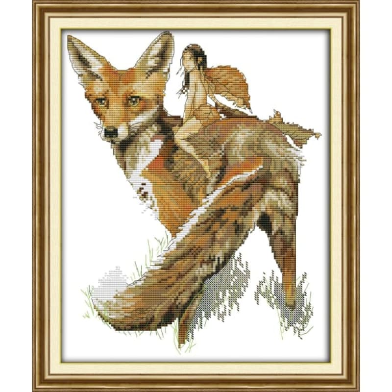 The fox and elfin – Needlework Kits - UK