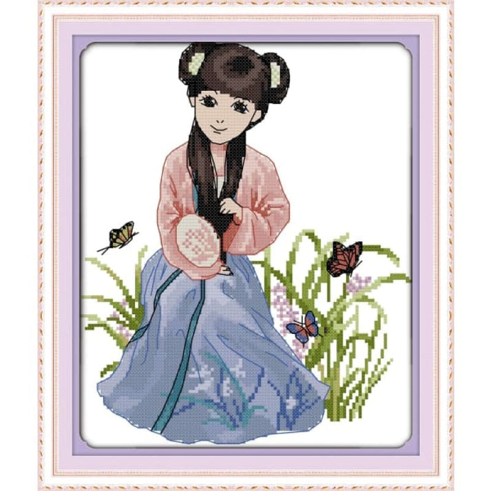 The Hanfu beauty (1) – Needlework Kits - UK