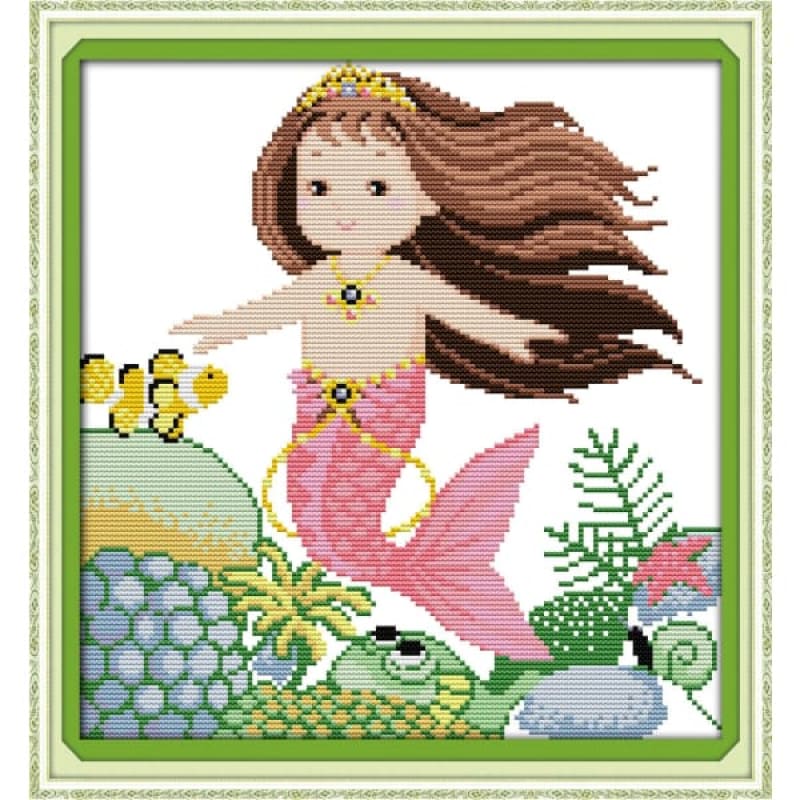 The little mermaid (5) – Needlework Kits - UK