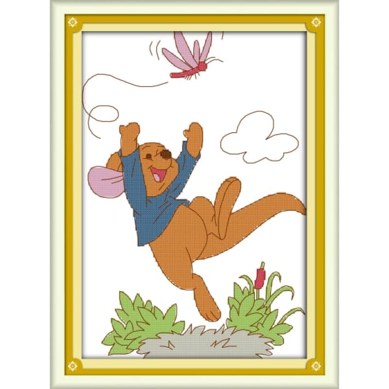 The little mouse flutter the dragonfly – Needlework Kits - UK