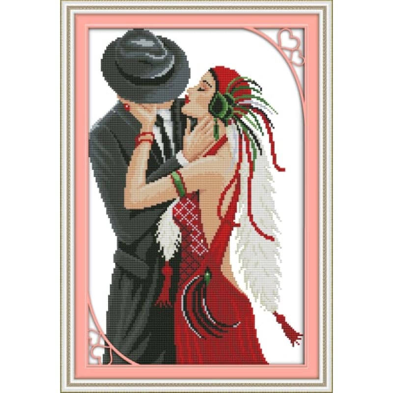 The love of dancing girl – Needlework Kits - UK