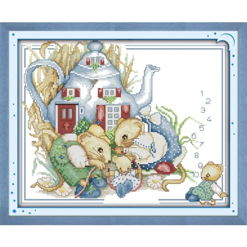 The mouse family – Needlework Kits - UK