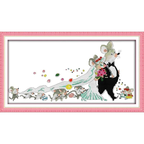 The wedding of rats (2) – Needlework Kits - UK
