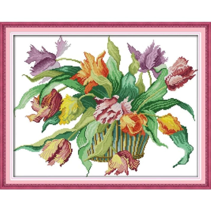 Tulips – Needlework Kits - UK