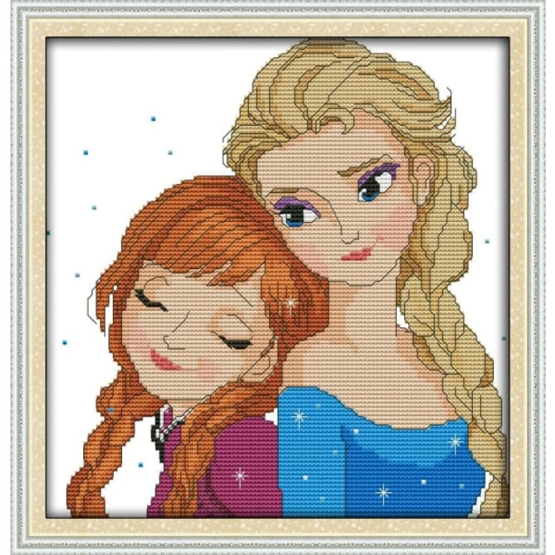 Two beautiful girls – Needlework Kits - UK