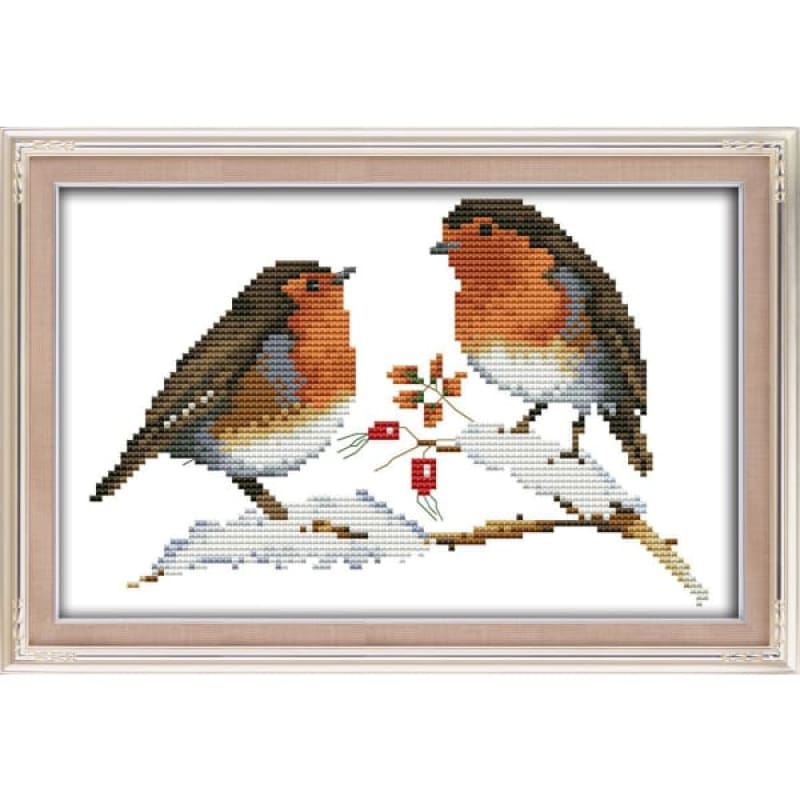Two little birds – Needlework Kits - UK