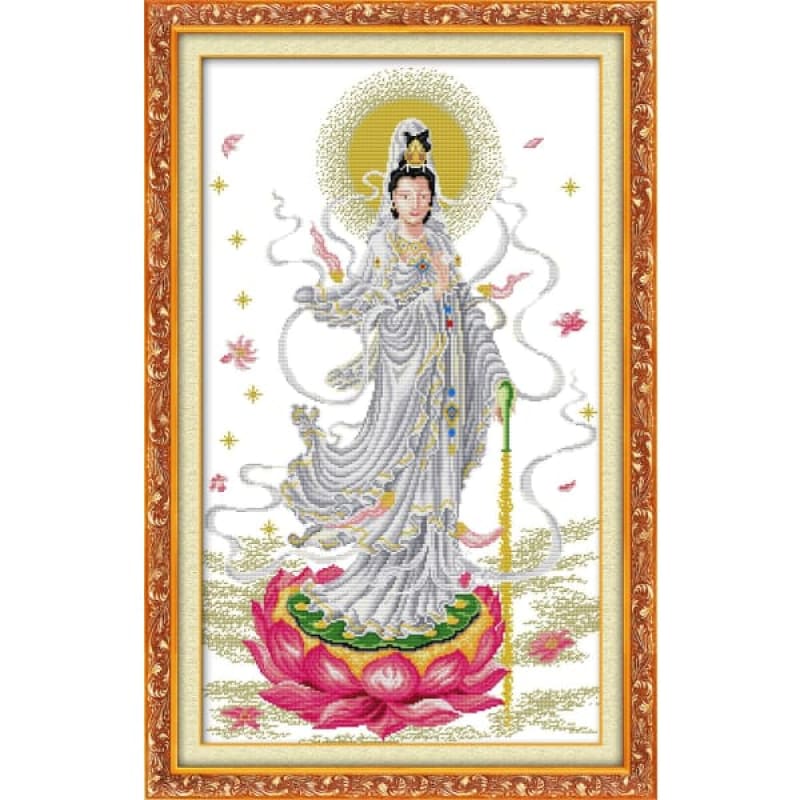 Water-drop Kwan-yin – Needlework Kits - UK