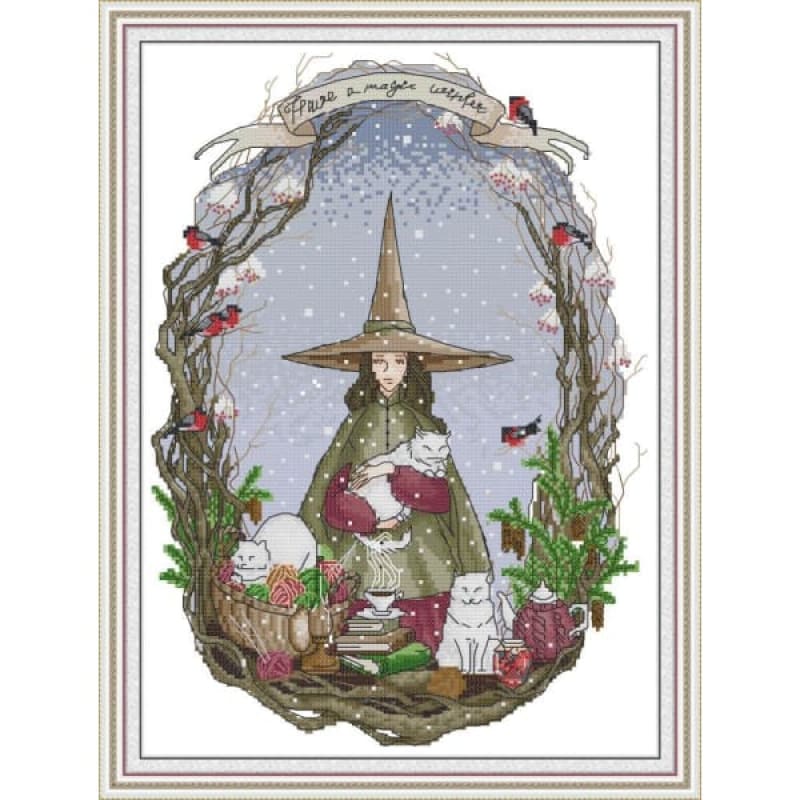 Winter of magic world – Needlework Kits - UK