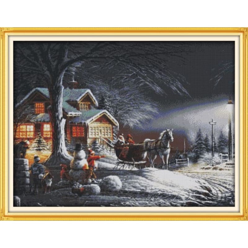 Winter snow – Needlework Kits - UK