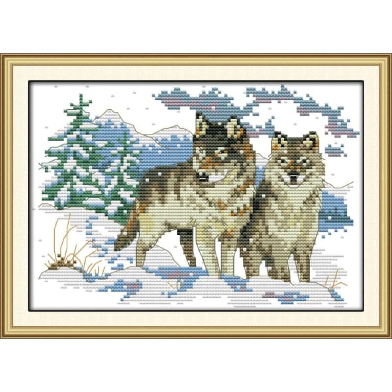 Wolf pup – Needlework Kits - UK