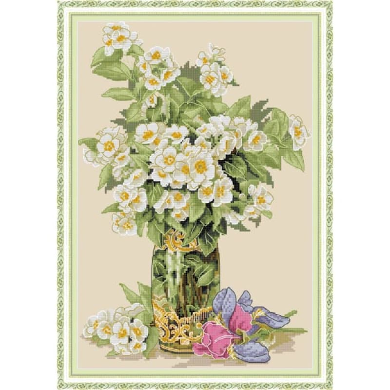 Yellow flower – Needlework Kits - UK